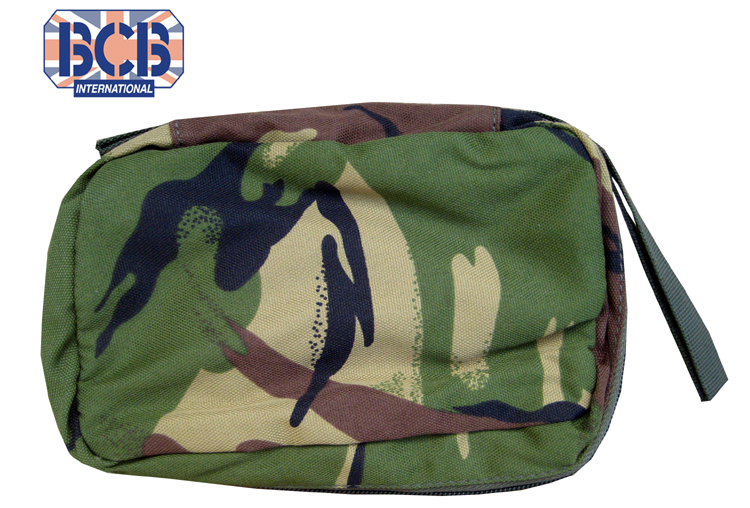 Mens British Army Military Medical Medic Travel First Aid Kit Bag Pouch ...